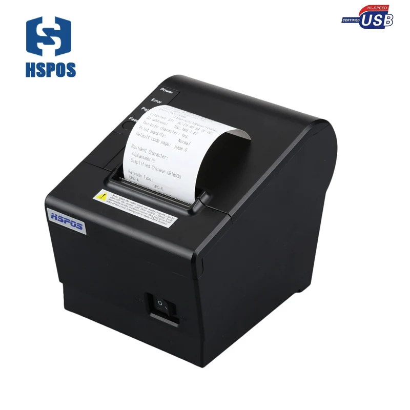 High speed 58mm pos bill printer with cutter thermal receipt impressora ...