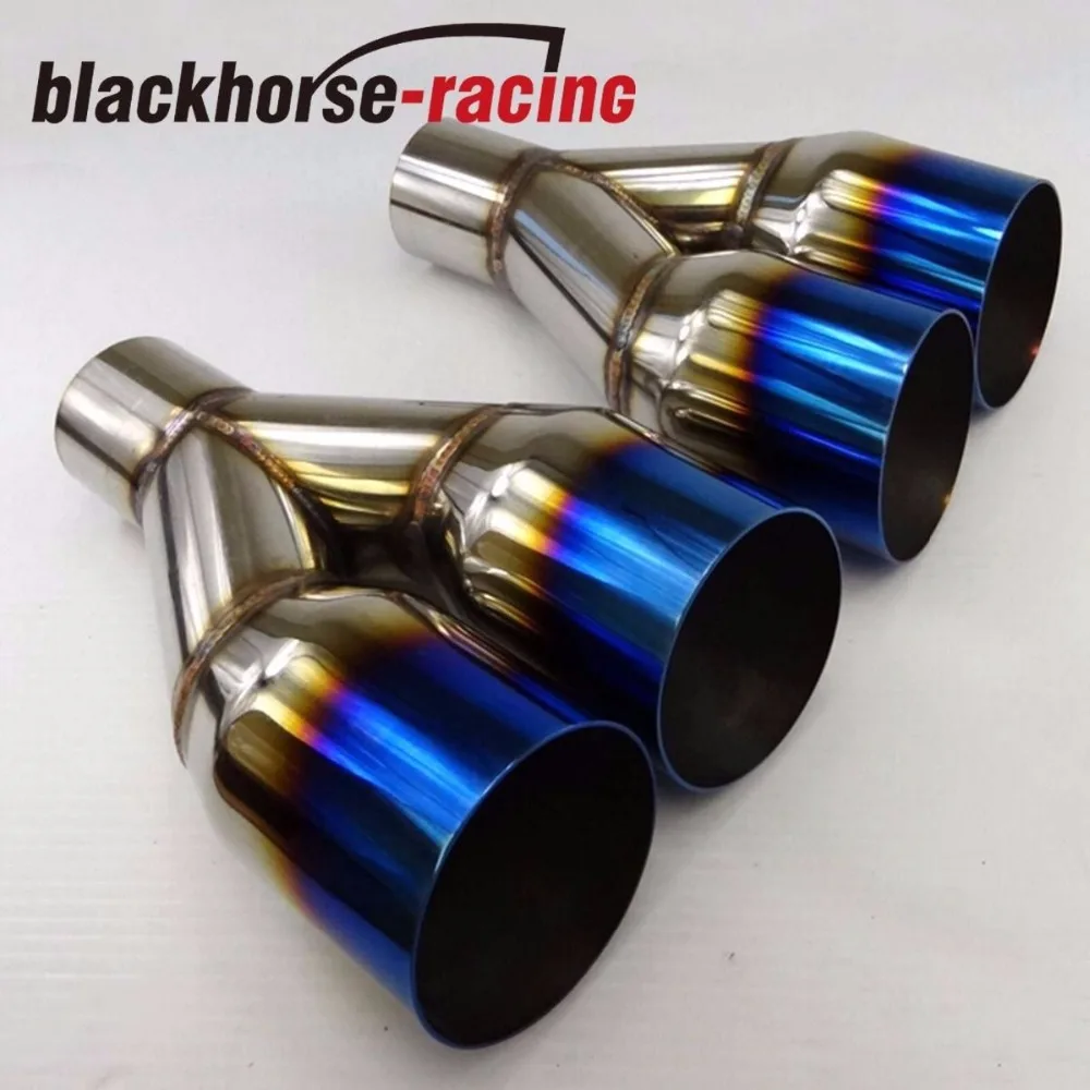 2X Polished Stainless Steel 2 5 X 3 5 Exhaust Single Layer Slant Tip 2x-polished-stainless-steel-2-5-x-3-5-exhaust-single-layer-slant-tip