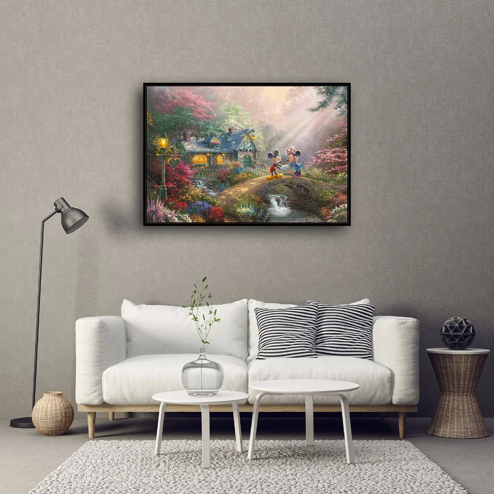 Thomas Kinkade Serenity canvas painting, Poster, HD posters and prints ...