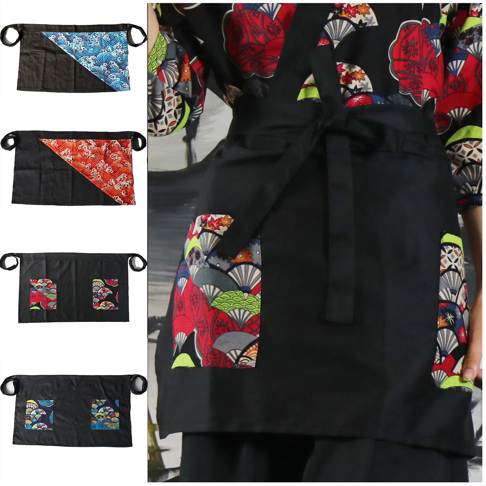 Japanese Style food service clothing sushi chef apron New chef work ...
