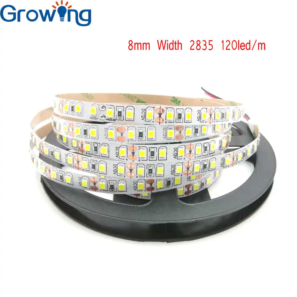 600 LED strip 빛 5 메터 120LED/m SMD 2835 White Nature White Red Green ...