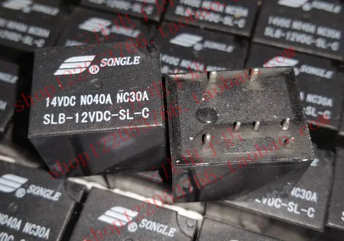 Relay SLB 12VDC SL C 4119 1C 7P 8MM 12V 40A|relay|rel - AliExpress