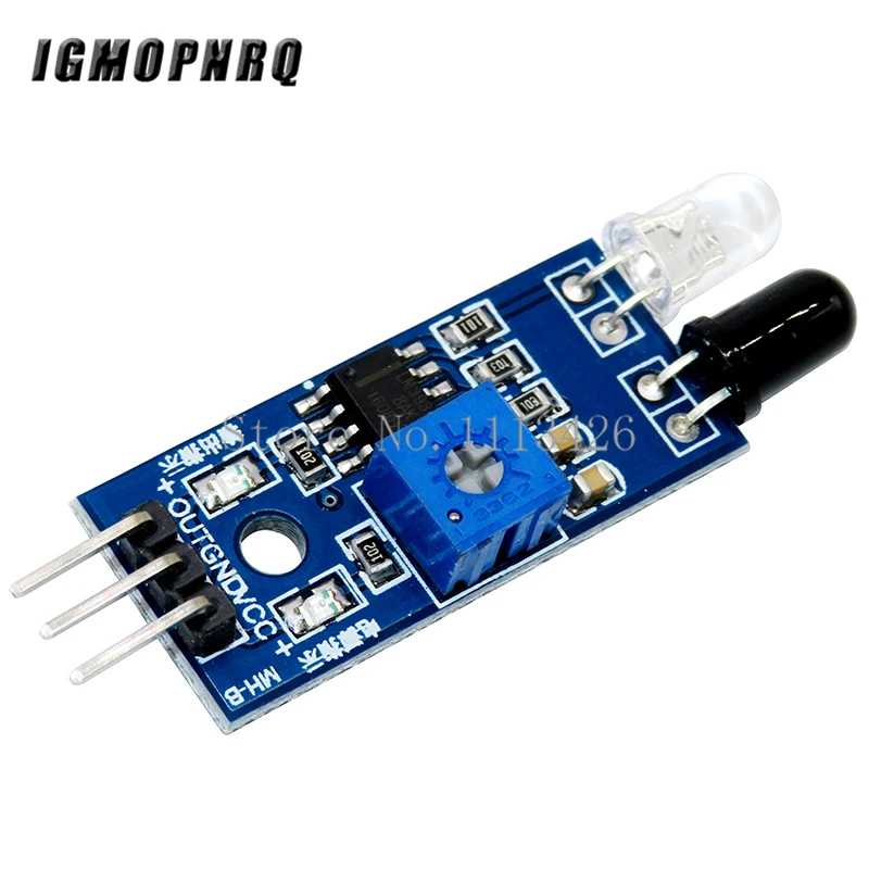 10pcs Smart Car Robot Reflective Photoelectric 3pin Ir Infrared ...