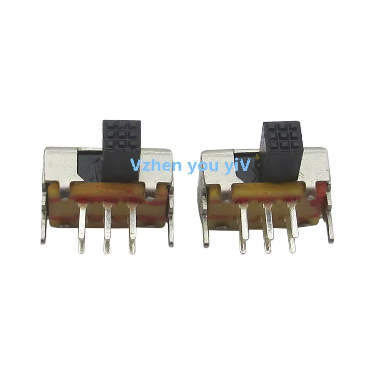 80pcs/lot SK22D02 toggle switch flapper SK 22D02 2P2T two double block ...