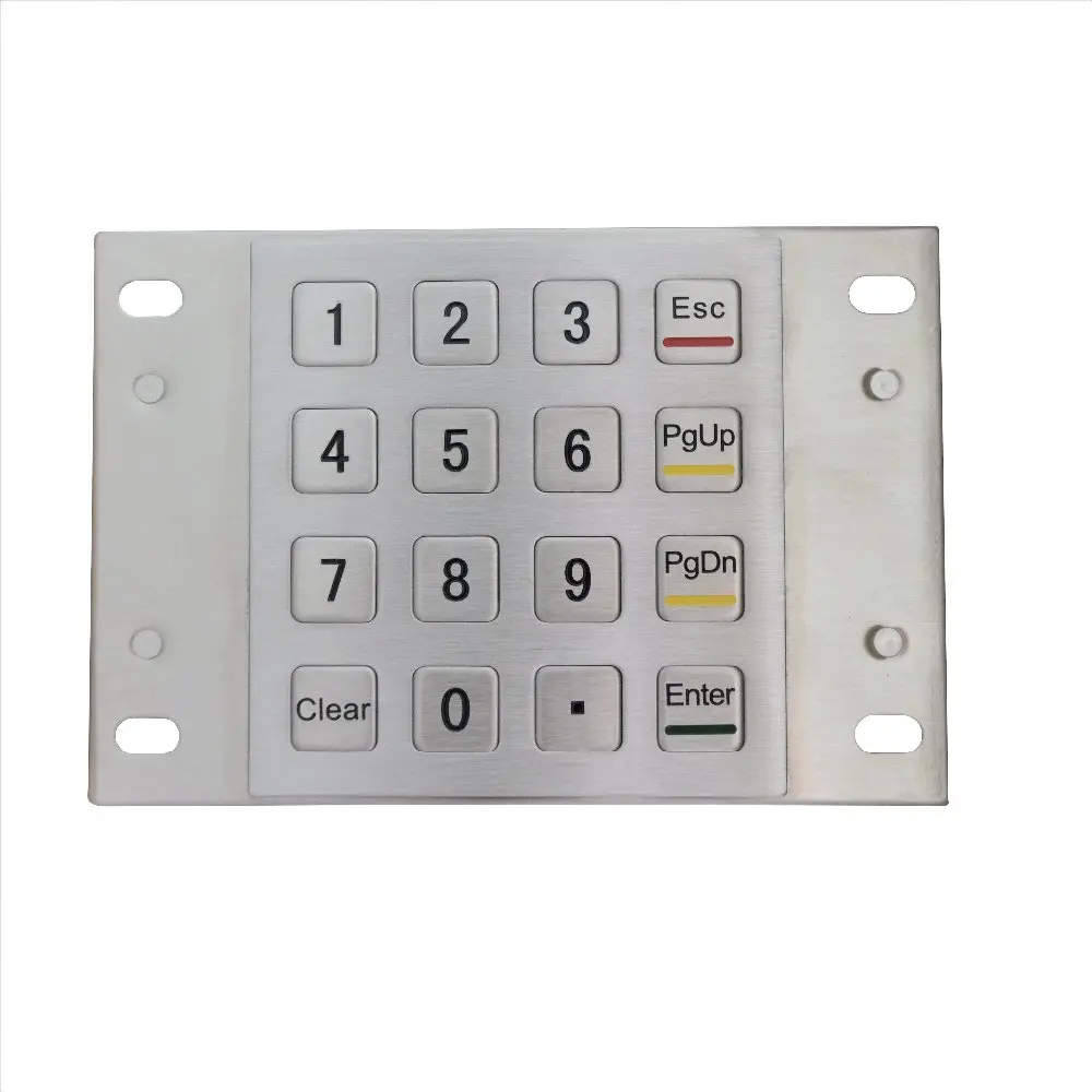 Dust-Proof-Numeric-Keypad-With-USB-Interface-Ruggedized-Vandal ...