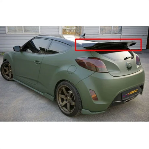 Rear Trunk Lip Wing [Unpainted] Spoiler For Hyundai Veloster 2011 2012 ...