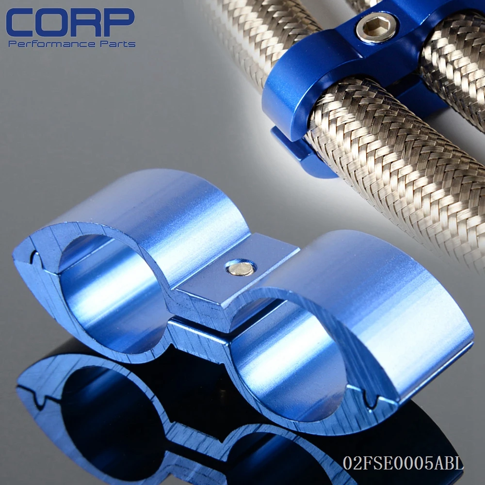 6an An 6 An -6 11.1mm 7/16 Braided Teflon Ptfe Hose Line Clamp ...