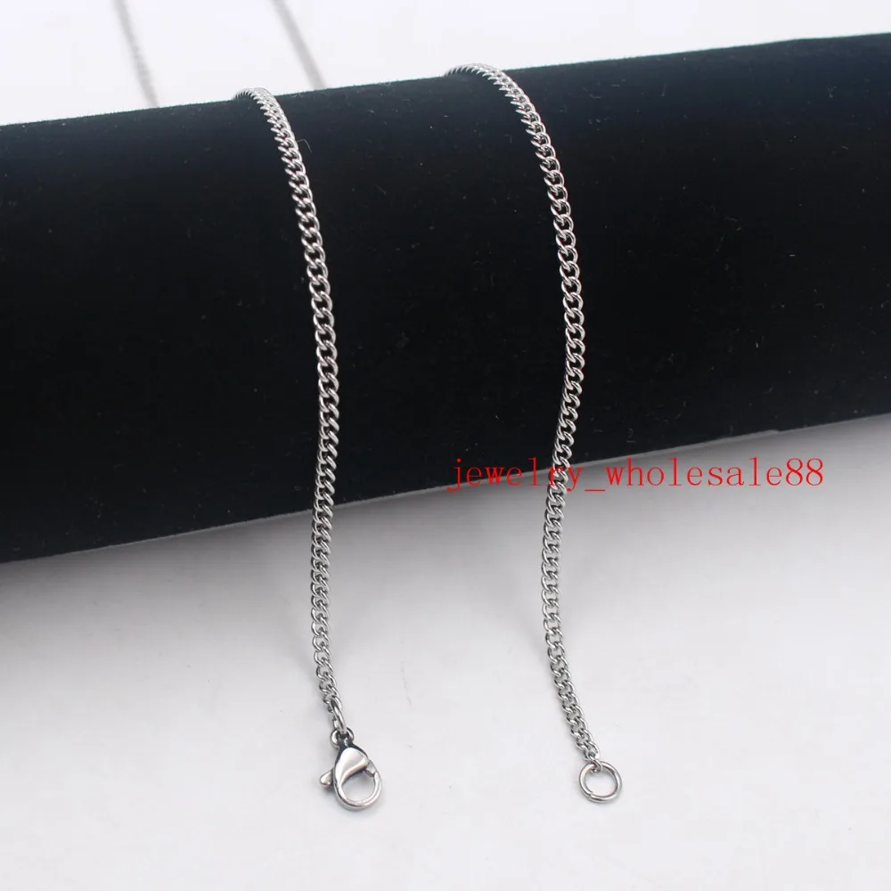 in-bulk-10pcs-Lot-of-Stainless-steel-2mm-Fashion-Thin-smooth-chain ...