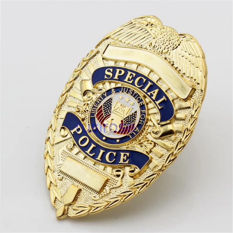 Personalized American Badges Customized American Shield Shape Badge 