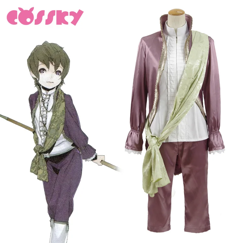 NieR Automata Emil Косплей Костюм пятен топ и брюки с шарфом Аниме ...