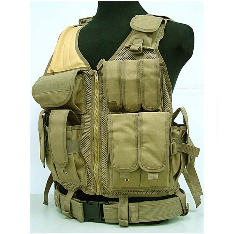 High Quality Tactical Vest Combat Molle Assault Military Army Airsoft ...