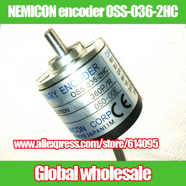 1pcs Japan NEMICON OSS 036 2HC optical rotary encoder / 360 line 360P / R NEMICON encoder ...