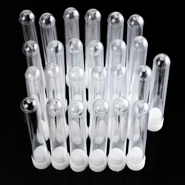 Clear Plastic Tubes With Caps