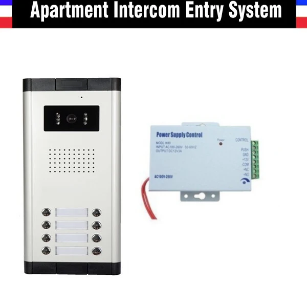 8-Units-apartment-video-door-phone-intercom-system-apartment-intercom ...