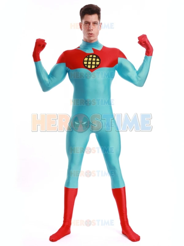 Captain Planet Costume Halloween Lycra Captain Planet And The ...