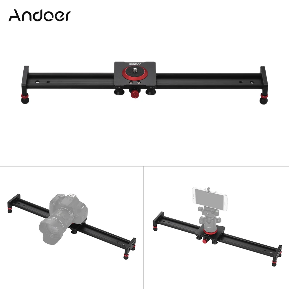 Andoer-20-16-12inch-Aluminum-Alloy-Camera-Track-Slider-Video-Stabilizer ...