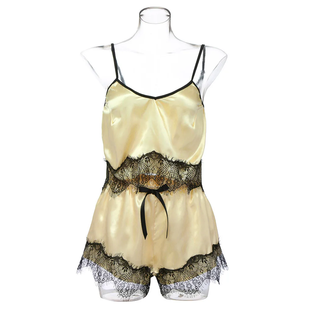 Feitong, женский кружевной Пижамный костюм, сексуальное страсть, белье ...