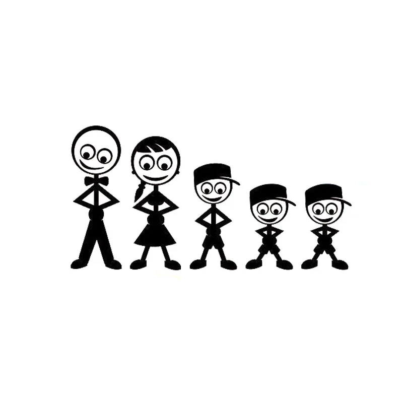 Stick Family Of 5