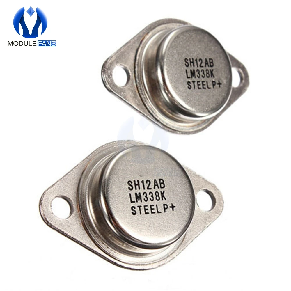 5 шт. LM338K LM338 Регулируемый регулятор напряжения 5А 1,2 В до 32 В ...