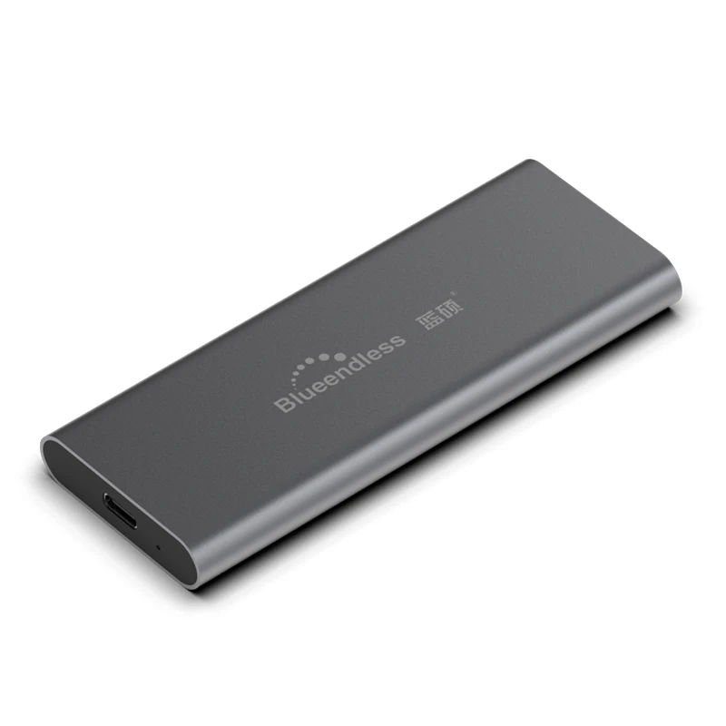 Blueendless M.2 portable ssd hard disk cases type c usb 3.0 msata hard ...