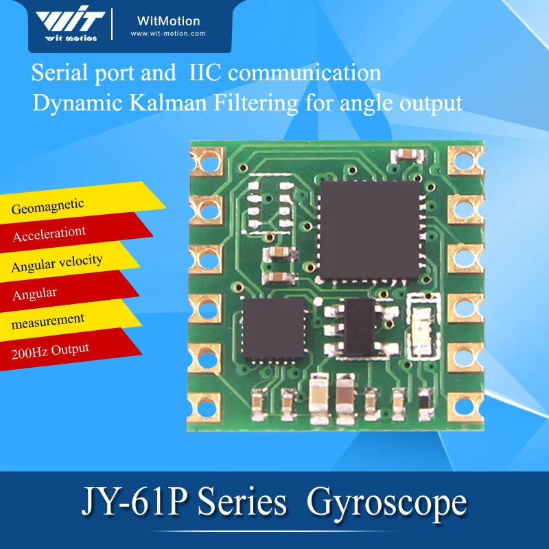JY61Plus serial 6 axis accelerometer \ gyroscope MPU6050 attitude angle measurement module ...