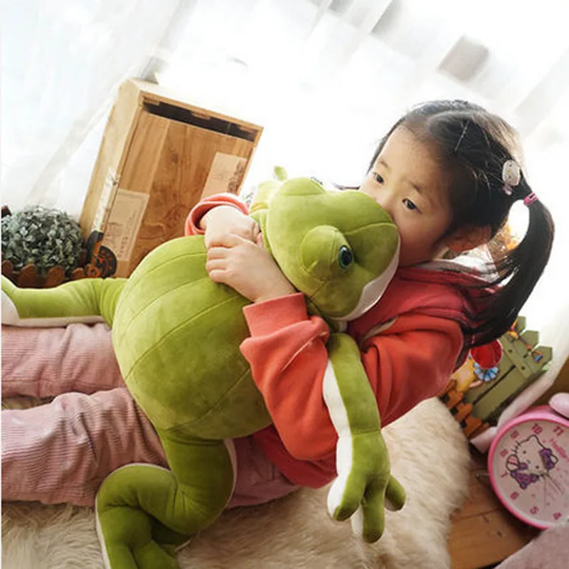 Fancytrader Lovely Soft 70cm Big Animal Frog Plush Toy 28'' Anime ...