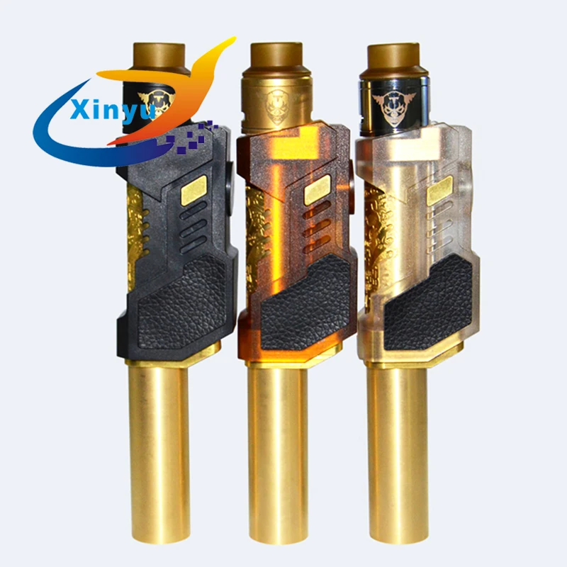 AV MOD VAPE pen brass Material e-cigarette KIT with 510 thread drip RDA ...