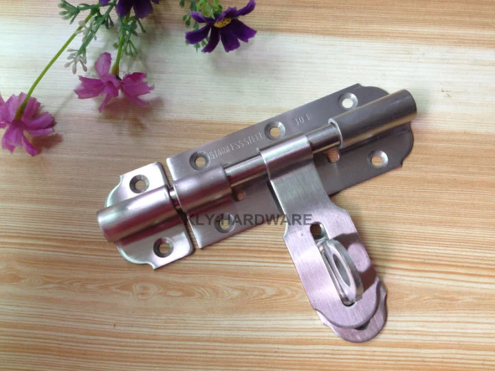 4 inch Gate Shed Latch Brenton Pad Bolt Slide Lock 105mm door bolt ...