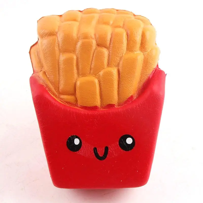 11cm Simulate French Fries Squeeze Toy Antistress Jokes Squishy Slow ...