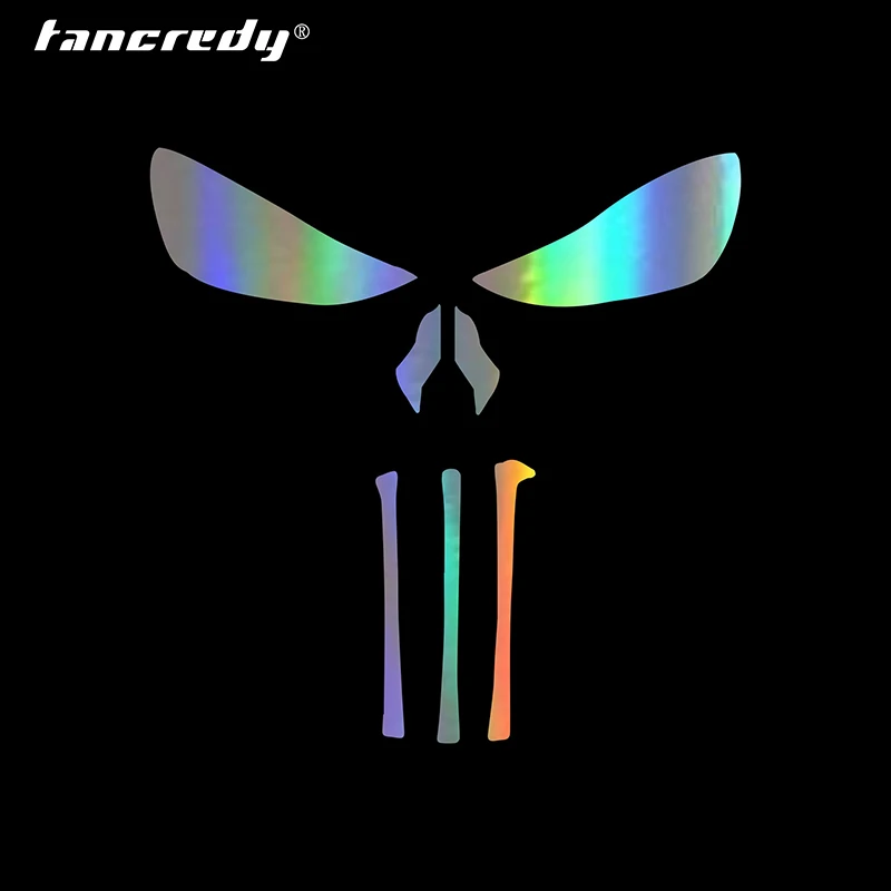 12*12cm PUNISHER SKULLS Vinyl Car Stickers And Decals Car Window ...