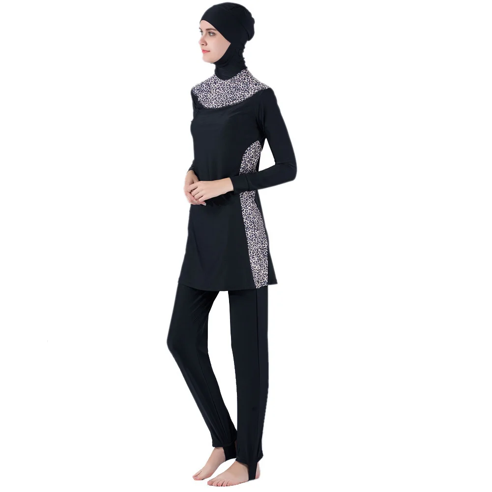 Modest Muslim Swimwear Islamic Swimsuit Women Hijab Swimwear Full Cover