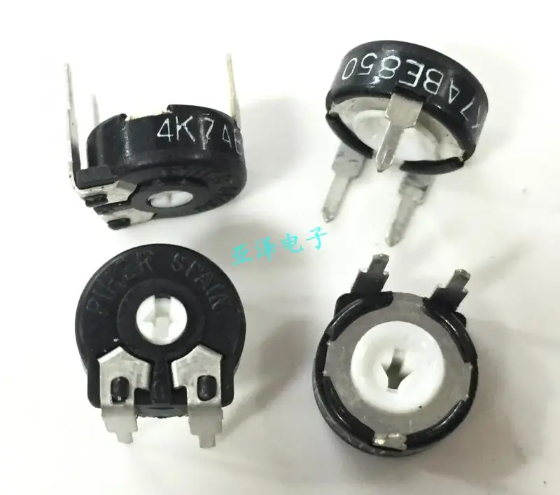 5PCS/LOT Imported original PIHER Spain potentiometer PT10 4.7K ...