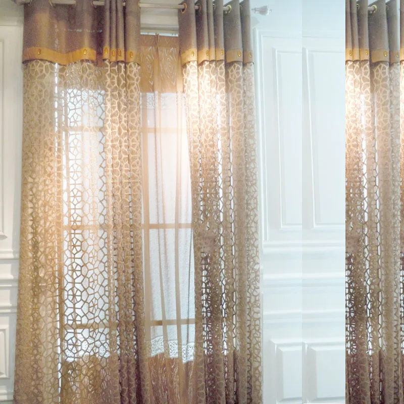 Quality-watercubic-mesh-curtain-shalian-finished-product-brief-fashion ...