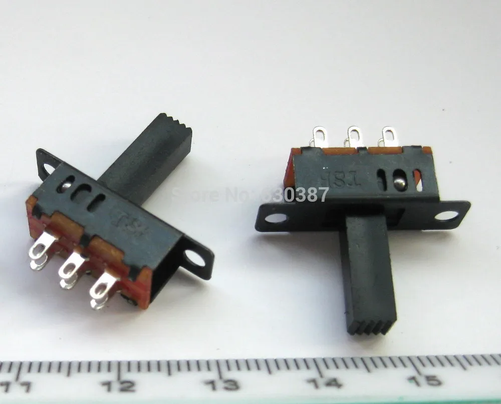 SW18 Miniature Slide Switch 3 position ON OFF ON DPDT-in Model Building ...
