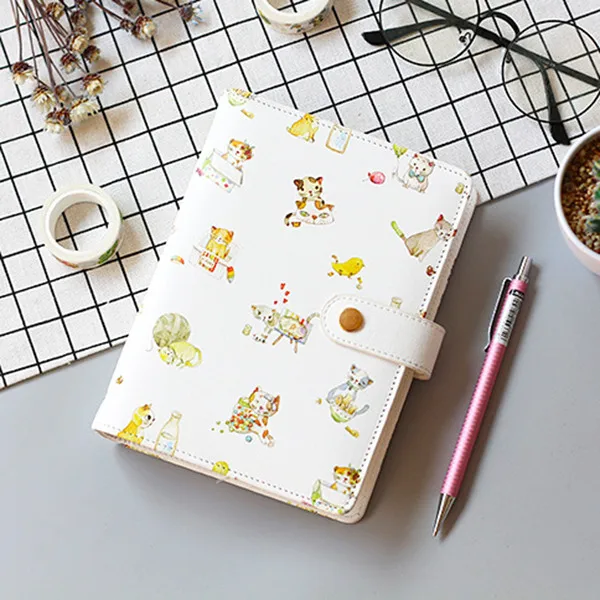 Faux Leather Spiral Notebook Cover with Marble Design – Gallery of Trends