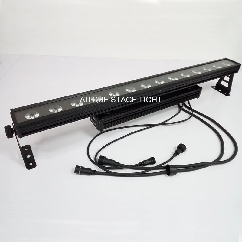 Outdoor rgb led bar ip65 14x30w dot dmx led wall washer 30watt rgb cob ...