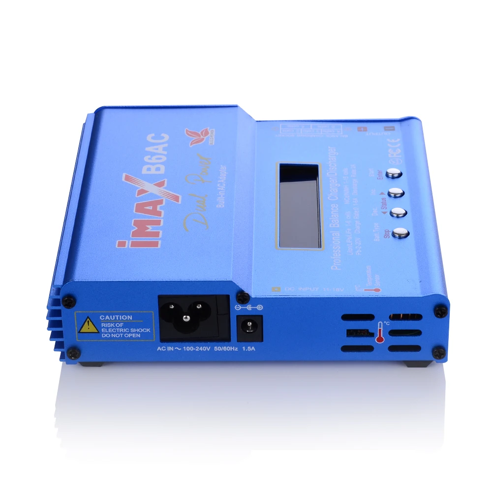 מוצר - 80W IMAX B6AC RC Balance Battery Charger B6 AC Nimh Nicd lithium ...
