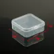 5.5x5.5x2.1cm square Plastic Storage Box Jewelry Container Transparent ...
