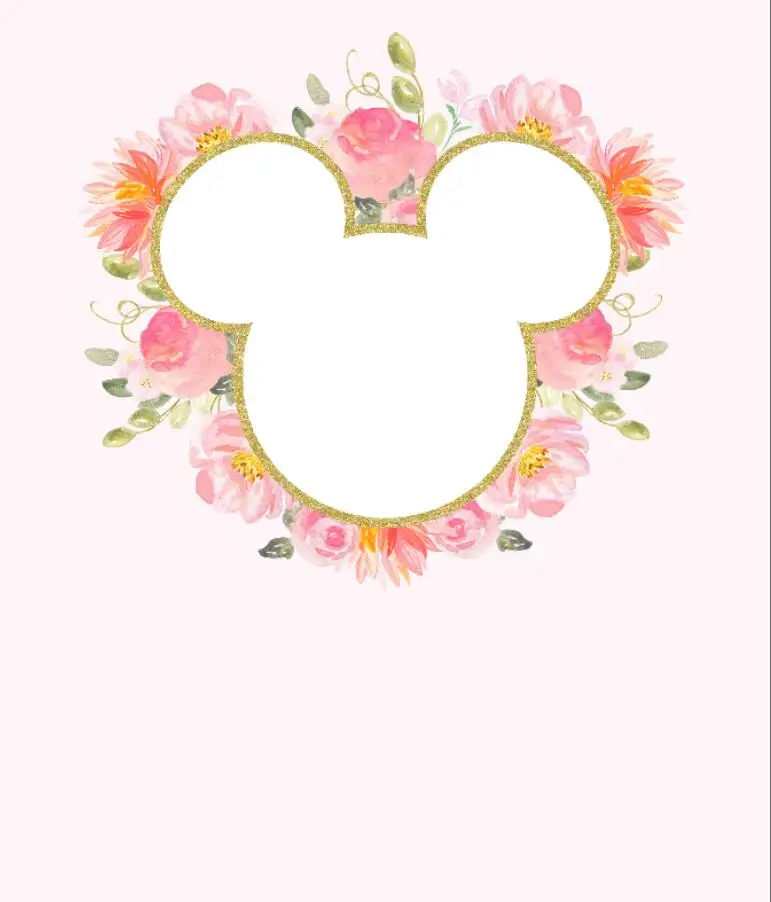 Mickey Head Pink