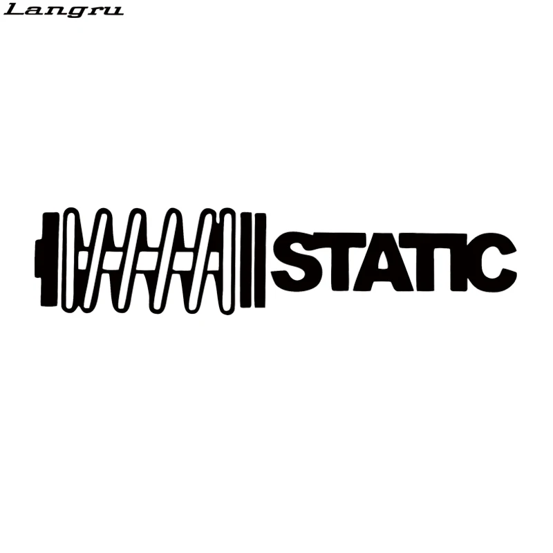 Langru Static Stanced Lowered Dropped Stance Car Styling Window Sticker ...