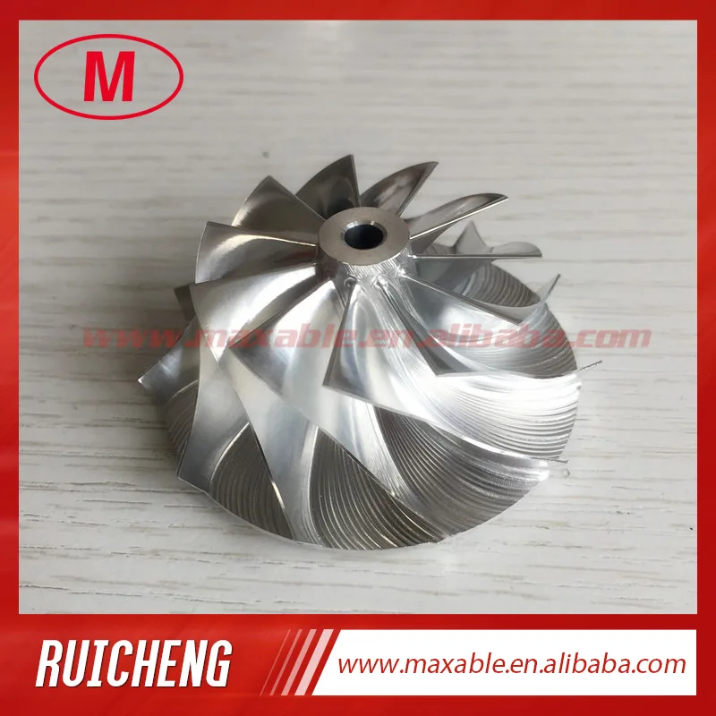 K04 11+0 blades 42.00/56.08mm high performance Turbocharger milling ...