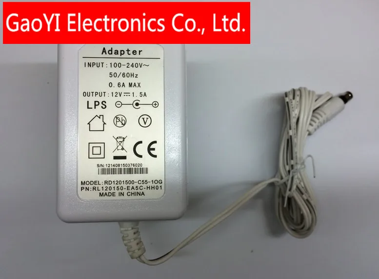 RD1201500-C55-10G-RUIDE-Original-stock-on-hand-12V1-5A-EU-power-adapter ...