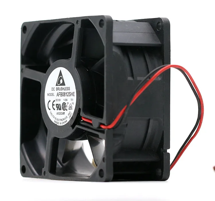 for delta AFB0812SHE 8038 8CM 12V 1.0A 5000RPM 72.26CFM powerful dual ...