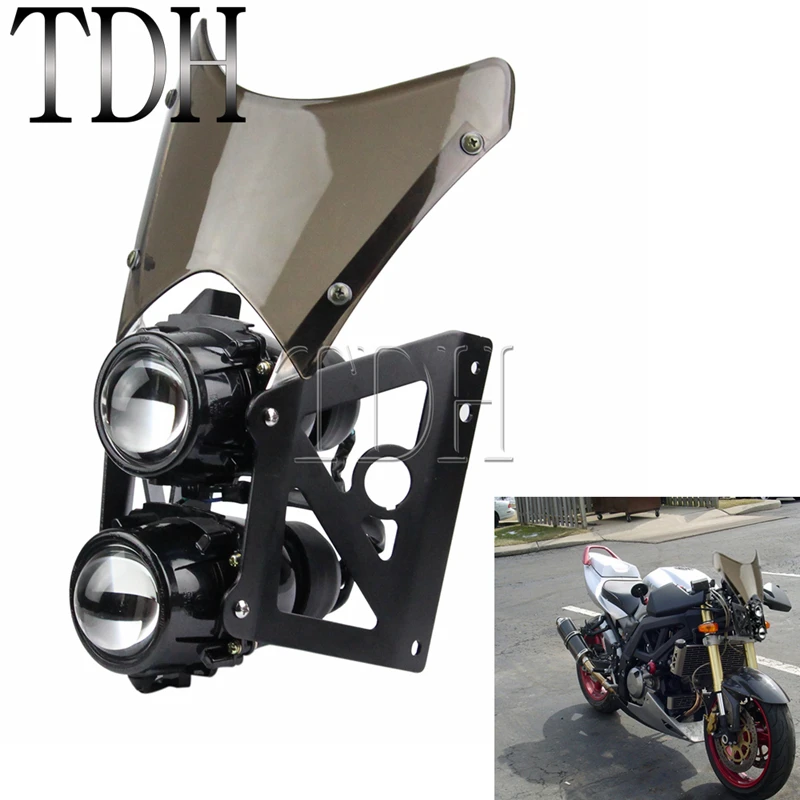 Dual Projector Headlight Motorcycle | Led Projector Headlights ...