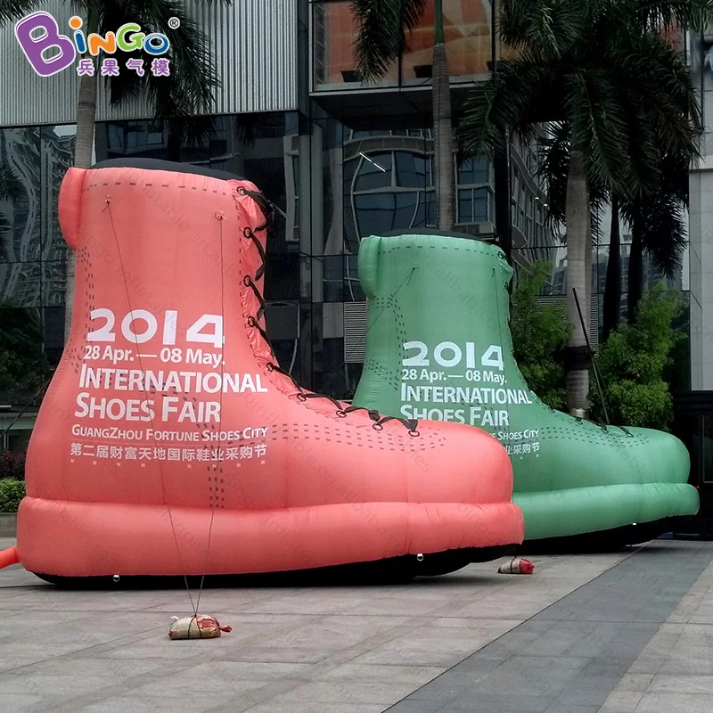 Customized-5-meters-high-giant-inflatable-boots-inflatable-boots-for ...