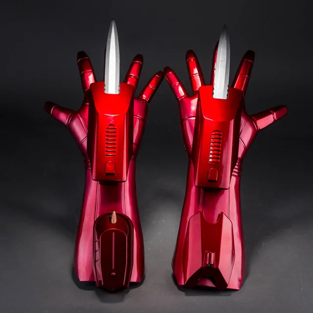 Estartek 1:1 Iron Man Sleeve Sword Gloves for Cosplay-in Action & Toy ...