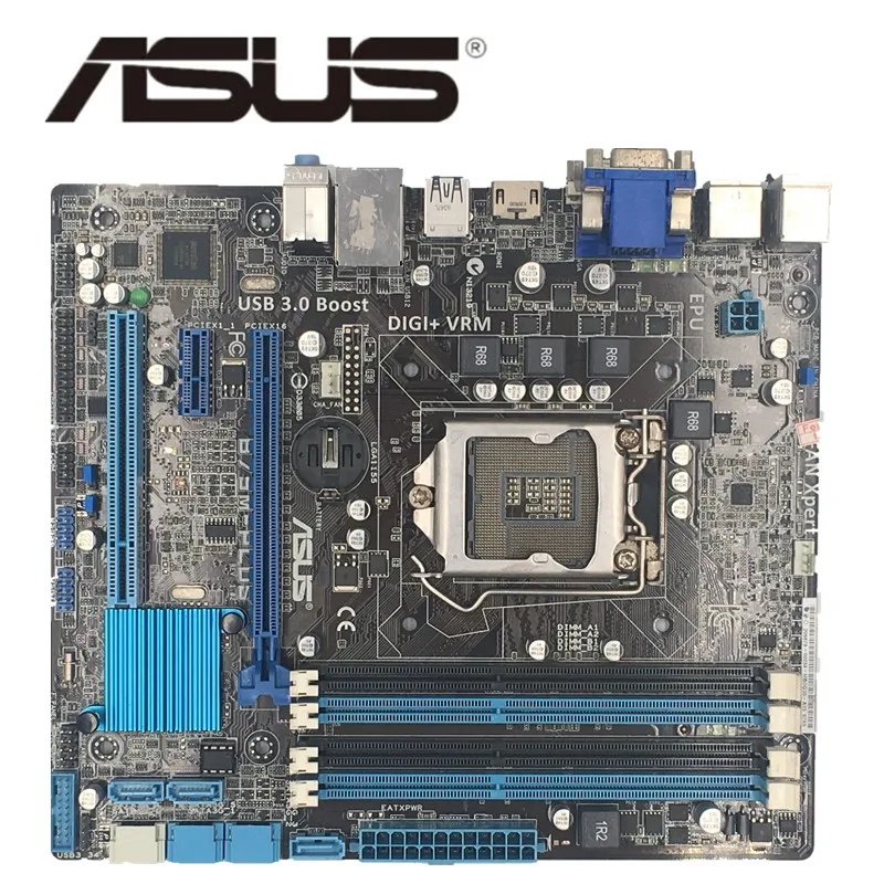 Asus B75M PLUS Original Intel B75 Socket LGA 1155 i3 i5 i7 DDR3 32 그램 ...