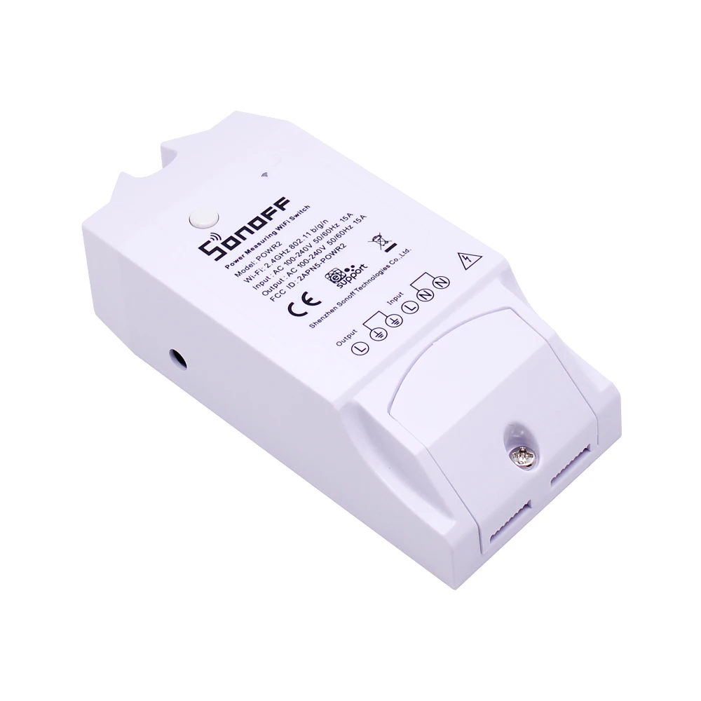 Sonoff Pow R2 умный переключатель Wi-Fi контроллер с измерением ...