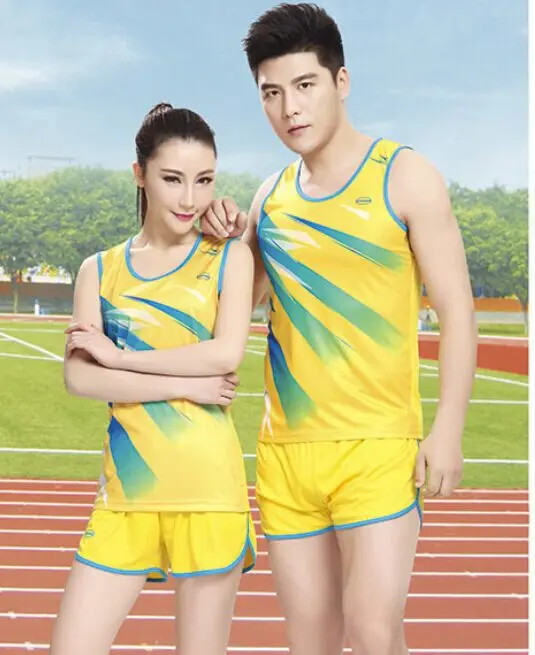 Track suit suit track and field training for male and female students ...