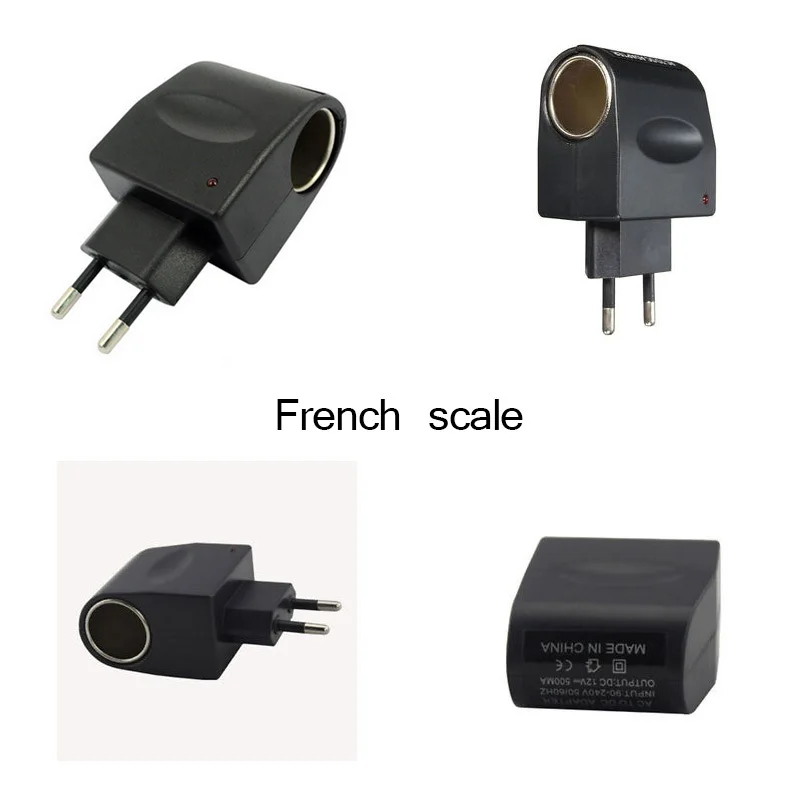 New Arrival Eu Plug 100-240v Ac To Dc Universal Car Cigarette Lighter ...